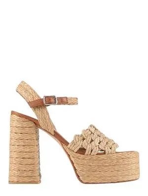 CastaÑer Platform Sandals - Beige
