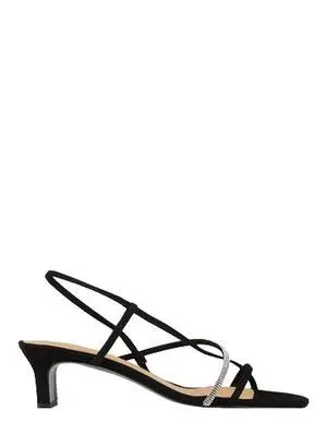 CastaÑer Leather Sandals - Black