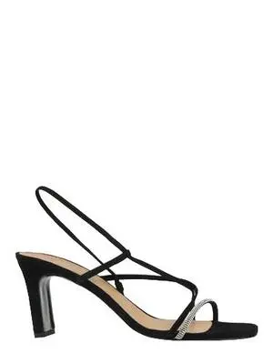 CastaÑer Leather Sandals - Black