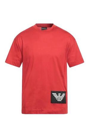 Emporio Armani Man T-shirt Midnight Blue Size S Cotton Brick