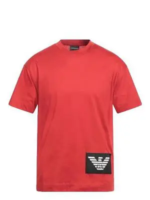 Emporio Armani T-shirt Midnight Size Cotton - Red