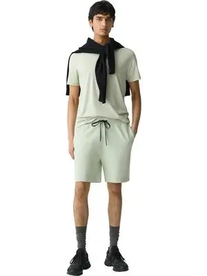 Theory Sweat Short - Light Greenstone