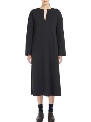 MM BY MAX MARA MM Rapace Long Sleeve Jersey Midi Dress