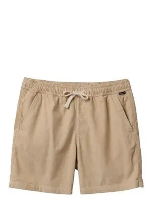 Quiksilver Corduroy Drawstring Shorts - Fog Grey