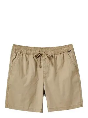 Quiksilver Taxer Stretch Cotton Drawstring Shorts - Twill