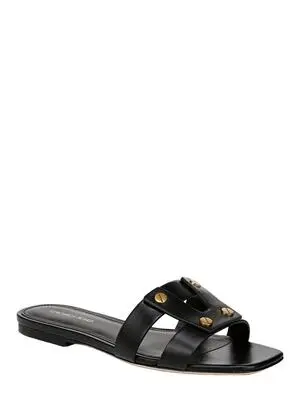 Veronica Beard Via Slide Sandal - Black