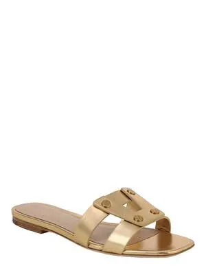 Veronica Beard Veronica Beard Via Slide Sandal Pale Gold