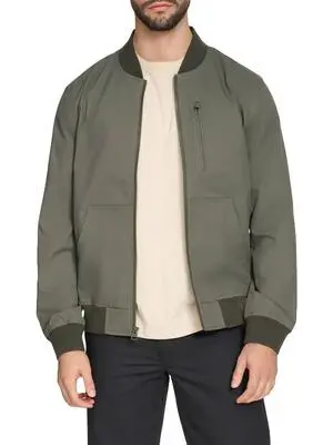 LEVI'S Oxford Water Resistant Bomber Jacket - Sage Green