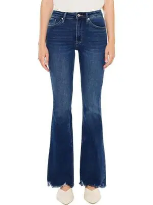 KANCAN Brenna High Rise Bootcut Jeans Dark Wash