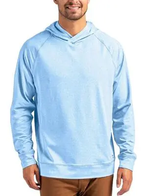 Cutter & Buck Adapt Heather Hooded Pullover - Atlas Heather