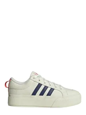 Adidas Bravada 2.0 Platform Sneakers - Ivory/dark Blue/bright Red
