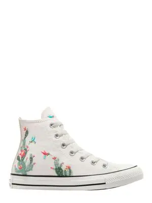 CONVERSE Chuck Taylor All Star High 'succulent Embroidery - Cream