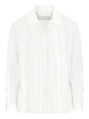 MAISON MARGIELA Striped Shirt - Neutrals