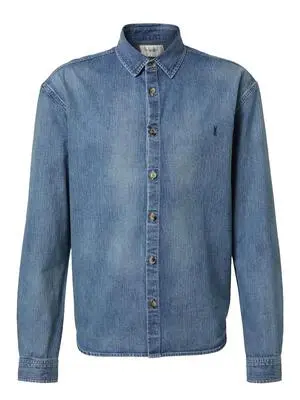 Saint Laurent Denim Shirt - Blue