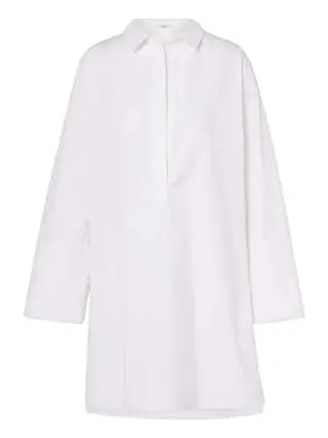 FFORME River Cotton Poplin Tunic - White