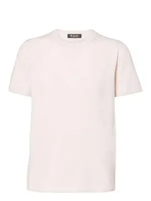 Loro Piana Angera Cotton Jersey T-shirt - Pink
