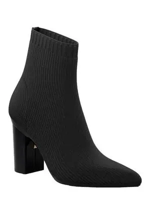 PASHION FOOTWEAR The Bootie Convertible Heel - Coal Knit