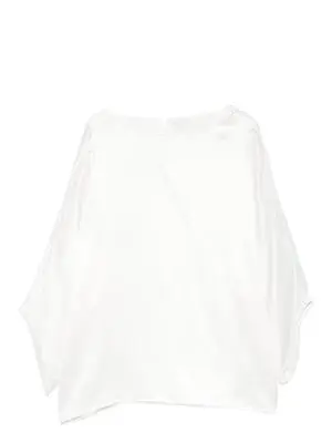 Eleventy Silk Top - White