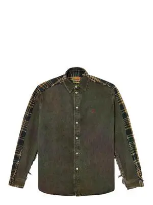 DIESEL X Timberland Checked Shirt - Brown