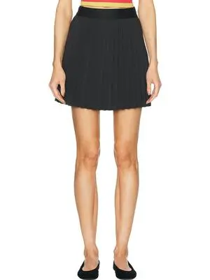 BODE Court Pleated Skirt - Black