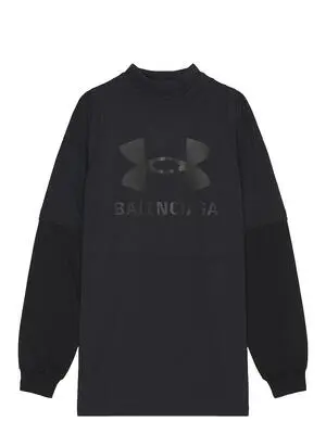 Balenciaga X Under Armour Layered T-shirt - Black