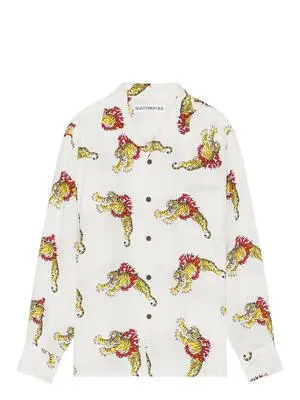 WACKO MARIA Tim Lehi Hawaiian Shirt - White