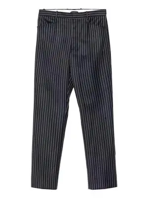 TOM FORD Striped Trousers - Blue