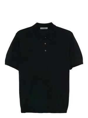 CORNELIANI Silk Polo Shirt