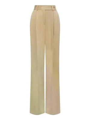 Alberta Ferretti Wide-leg Trousers - Neutrals