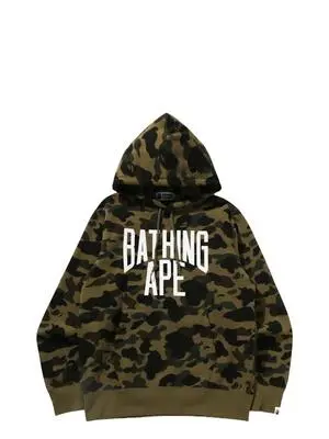 A BATHING APE 1st Camo Pullover Hoodie - Green