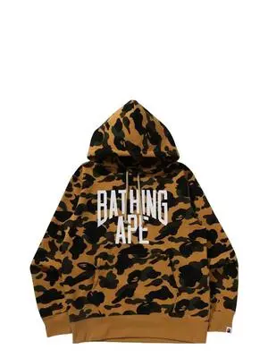 A BATHING APE 1st Camo Pullover Hoodie - Yellow