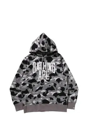 A BATHING APE 1st Camo Pullover Hoodie - Grey