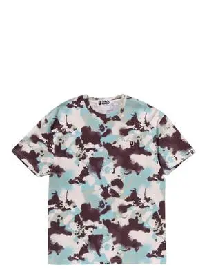 A BATHING APE Map Camo Oversized T-shirt - Multicolor