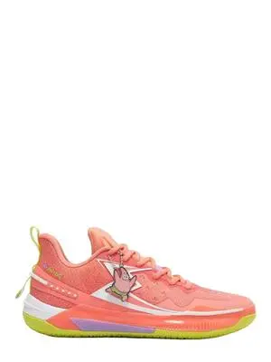 361 DEGREES Big3 5.0 Quick Spongebob Squarepants Patrick Star Sneakers - Peach/white/green
