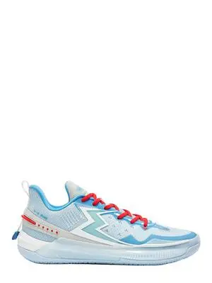 361 DEGREES Big3 5.0 Quick Firefighter Sneakers - Light Blue/white/red