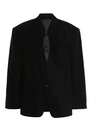 MUGLER Twill Jacket - Black