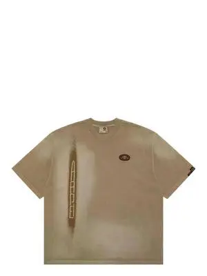 AAPE BY *A BATHING APE® Logo-print T-shirt - Brown