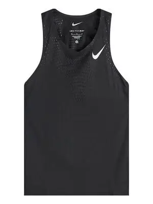 Nike Aeroswift Singlet - Black/white