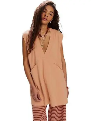 Free People Free People Lissa Tunic Dusted Coral
