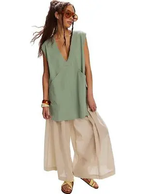 Free People Free People Lissa Tunic Lily Pad