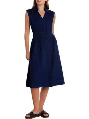 WASH LAB DENIM Adeline A-line Dress - Adeline Blue