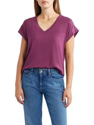 Tommy Bahama Kauai V-neck T-shirt - Grape Wine