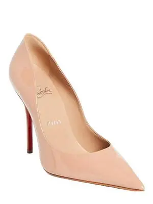 CHRISTIAN LOUBOUTIN Miss Z Pointed Toe Pump - Blush/blush