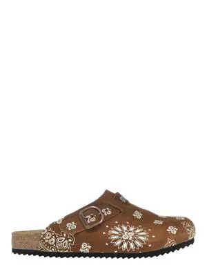 BRAVEST STUDIOS Suede Paisley Clogs - Hazel