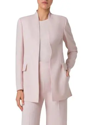Akris Alvar Wool-blend Jacket - Pale Pink