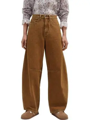 ME+EM Extreme Tapered Jean - Toffee