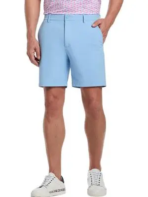Robert Graham Performance Golf Shorts - Placid Blue