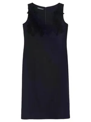 Alberta Ferretti Corded-lace Midi Dress - Blue