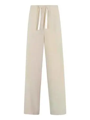 SEMICOUTURE Straight-leg Trousers - Neutrals