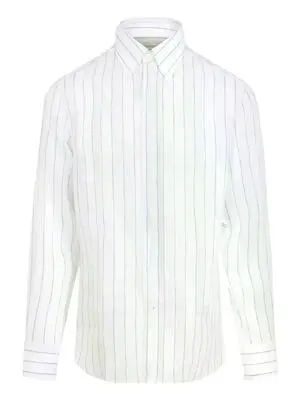 Brunello Cucinelli Striped Shirt - White
